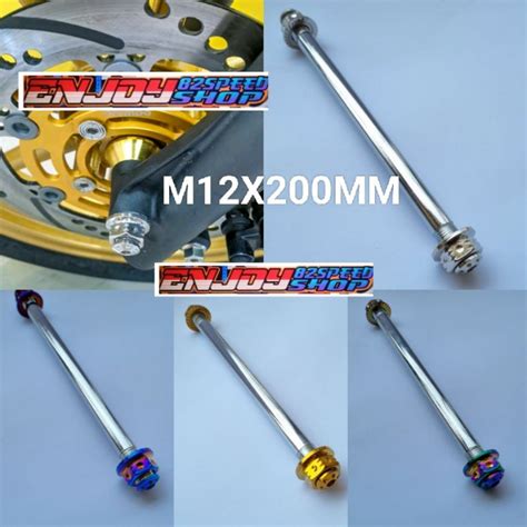 Jual As Roda Depan Pb Probolt M12 Mm All Beat Scopy Vario 110 125 150