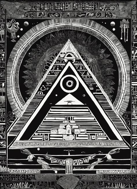 Lexica Ayahuasca Medicine Spirit Horus Eye Pyramide Illuminating