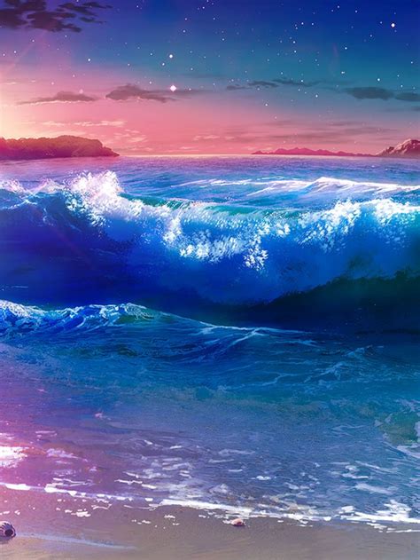 Anime Beach Scenery Wallpapers Top Free Anime Beach Scenery