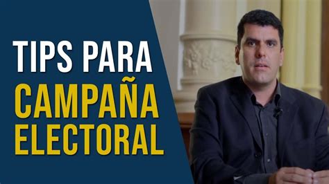 Tips para la campaña electoral I Miguel Jaramillo Luján YouTube
