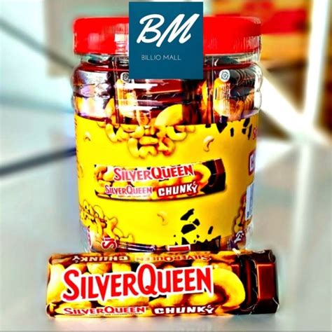 Jual Silver Queen Chunky Jar Cashew Isi Pcs Bar Shopee Indonesia