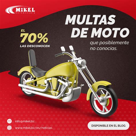 Multas de moto que posiblemente no conocías Autoescuela Bilbao MIKEL