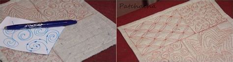 Technique du piqué libre Patchacha Créations textiles Créations