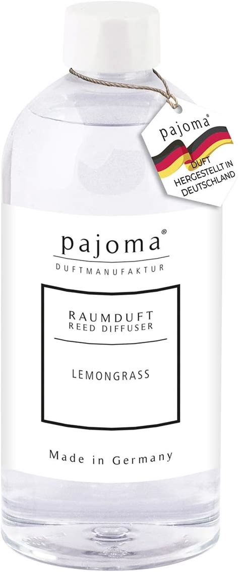Amazon de pajoma 44813 Raumduft Nachfüllflasche Lemongras 1er Pack 1