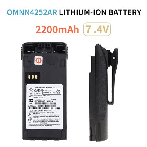 Mah Pmnn Ar Udskiftning Li Thium Batteri Grandado