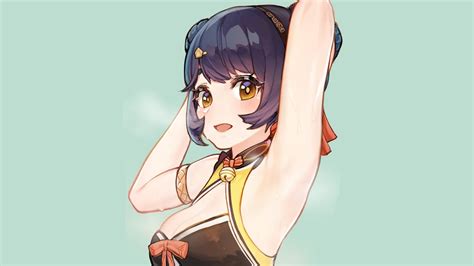Xiangling Armpits Compilation Genshin Impact Youtube