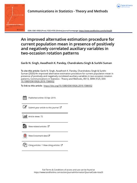 an improved alternative estimation procedure for current population mean in presence of