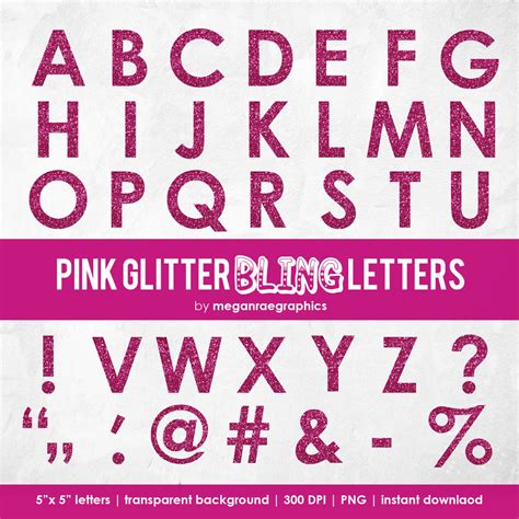 Transparent Pink Glitter Letters Ubicaciondepersonas Cdmx Gob Mx