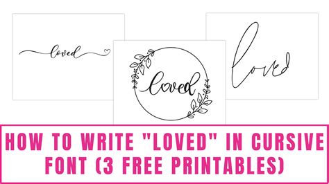 Writing Happy With Cursive Letters Printable