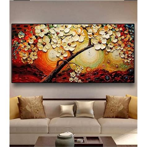 Broderie Diamant Kit Complet Fleur Arbre Landsca D Diamond Painting