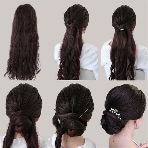 Hairstyles For Long Hair Steps