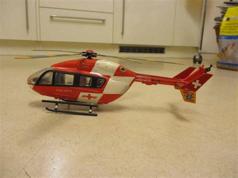 Helikopter Modell Rega Eurocopter EC145 HB ZRA Im Kanton Aargau Tutti Ch