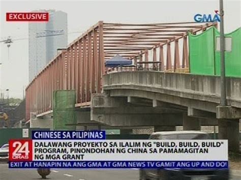 2 Proyekto Sa Ilalim Ng Build Build Build Program Pinondohan Ng