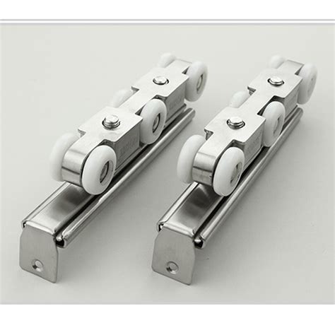 2 Stuks Schuifdeur Rollers 6 Wielen Runner Katrol Grandado