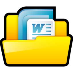14 Microsoft Folder Icons Images Microsoft Office Folder Icon