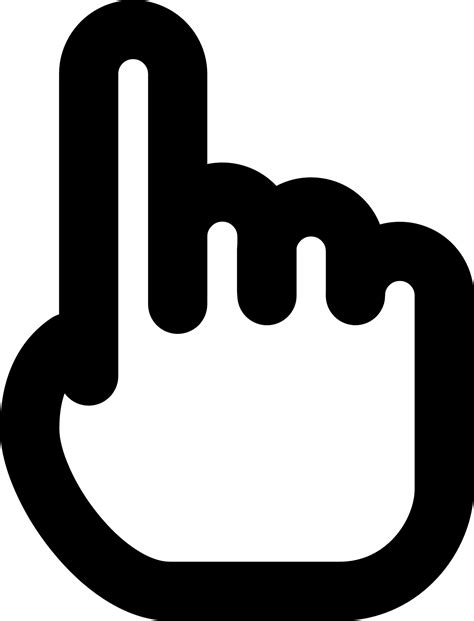 Pointing Finger Icon Png