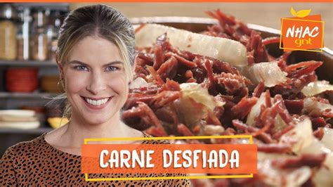 Carne Seca Acebolada E Desfiada Rita Lobo Ensina Como Fazer Carne Seca
