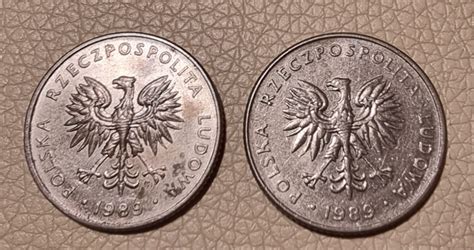 MONETY z PRL 20 złotych 1989 rok wysyłka gratis Poznań Kup teraz