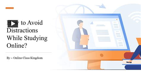 PPT How To Avoid Distractions While Studying Online PowerPoint