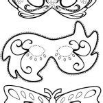 9 Adorable Coloriage Masque Carnaval Photos Idee De Coloriage