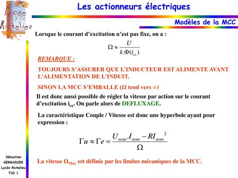 PPT Étude de la MACHINE A COURANT CONTINU PowerPoint Presentation