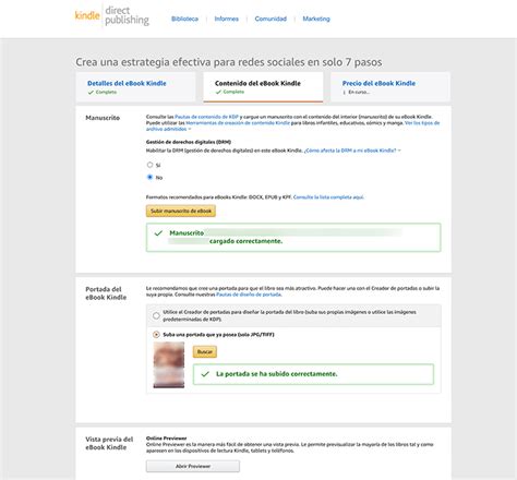 Cómo publicar un libro en Amazon paso a paso guía completa