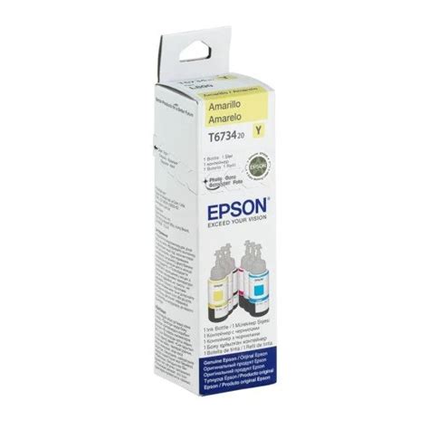 TINTA EPSON T673420 YELLOW L805 1800 70ML