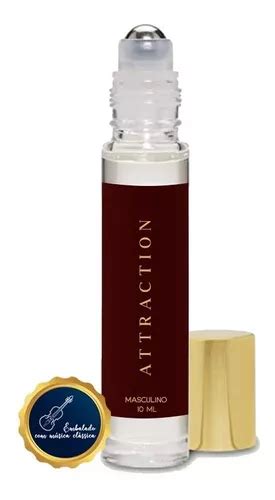 Perfume Masculino Ferômonios Attraction 10ml Roll On Volume da