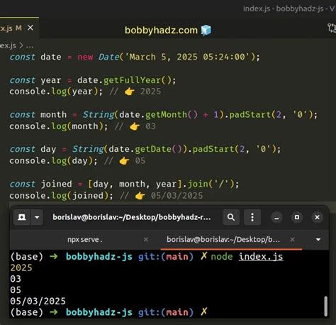 Get Month And Date In 2 Digit Format In JavaScript Bobbyhadz