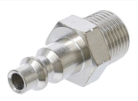 Raccord rapide tuyau air comprimé filetage mâle 10 mm 3 8 BGS TECHNIC