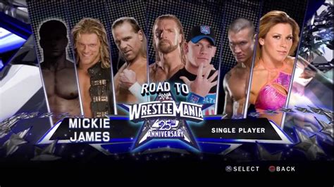 WWE Smackdown Vs Raw 2010 Road To Wrestlemania Mickie James Story