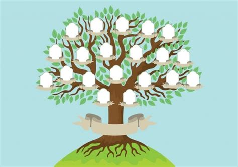 Árbol Genealógico Gratis para Imprimir y Rellenar