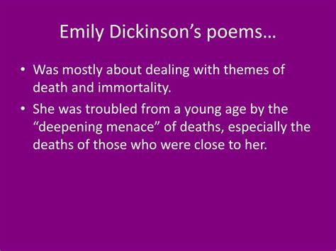 Ppt Emily Dickinson Powerpoint Presentation Free Download Id2169751
