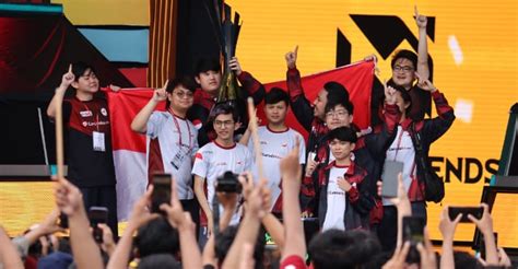 Juara Umum Kejuaraan Dunia Esports Iesf Ke Di Bali
