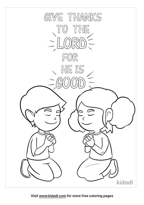 35 Give Thanks To The Lord Coloring Page ZakaryaBrogan