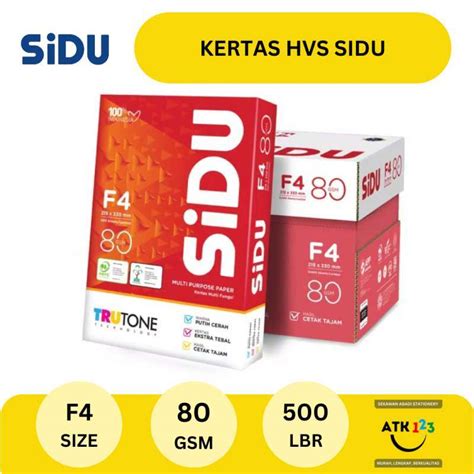 Jual Kertas Hvs F Gram Sinar Dunia Sidu Di Seller Toko Atk