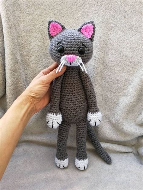 Tutoriel Pattern Amigurumi chat PDF Français US English Etsy France