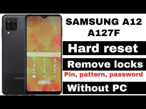 How To Hard Reset Samsung Galaxy A Samsung A F Pattern Unlock