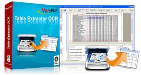 How To Recognize PDF Or Image Characters With OCR And Draw Table In