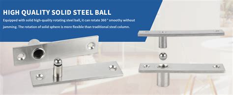 TamBee Door Pivot Hinges Heavy Duty Hinges For Wood Doors 360 Degree