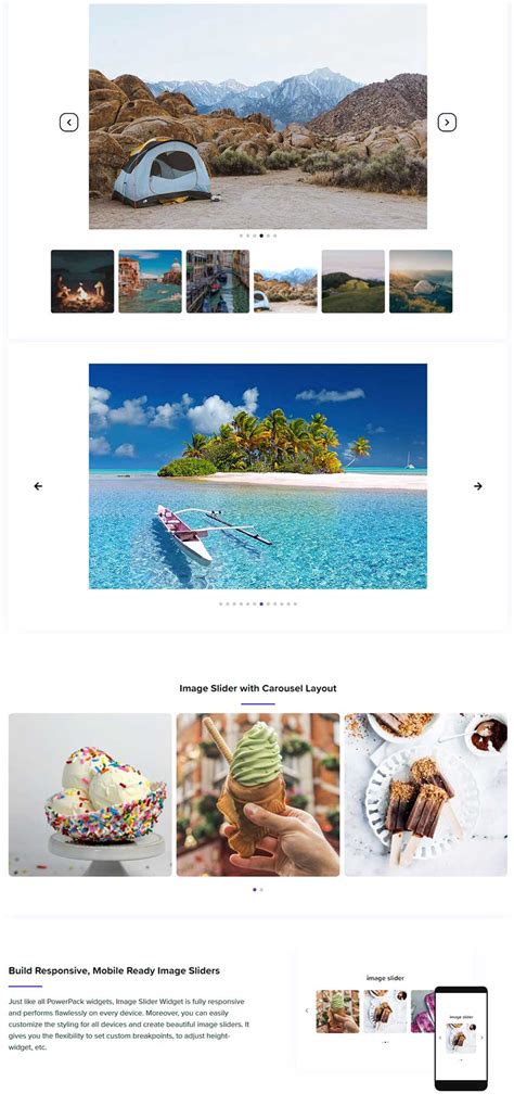 Gallery Slider Image Slider Official Elementor Addons Plugins And