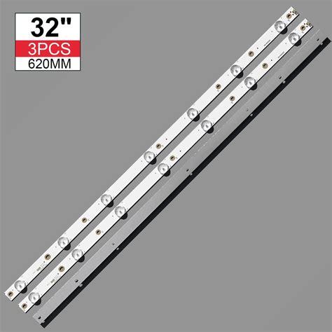 Tira de luces LED de retroiluminación accesorio para 32LJ500 32LH500D