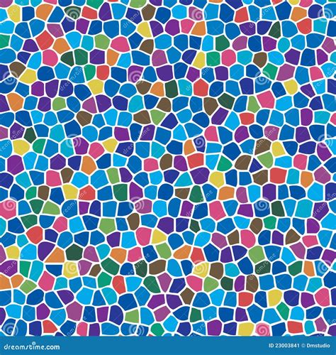 Fondo Abstracto Del Mosaico Ilustración del Vector Ilustración de