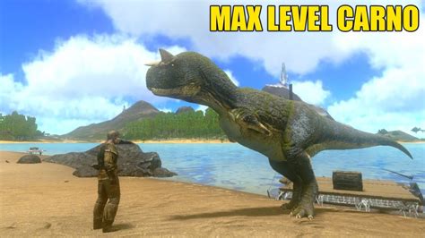 Carno Island Max Level Rex Destroy Our Plan Ark Youtube