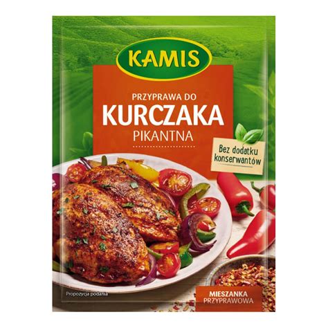 KAMIS Przyprawa Do Kurczaka Pikantna 25g Pakomarket