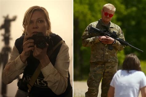 Alex Garland S Civil War Movie Trailer Sparks MAGA Conspiracy