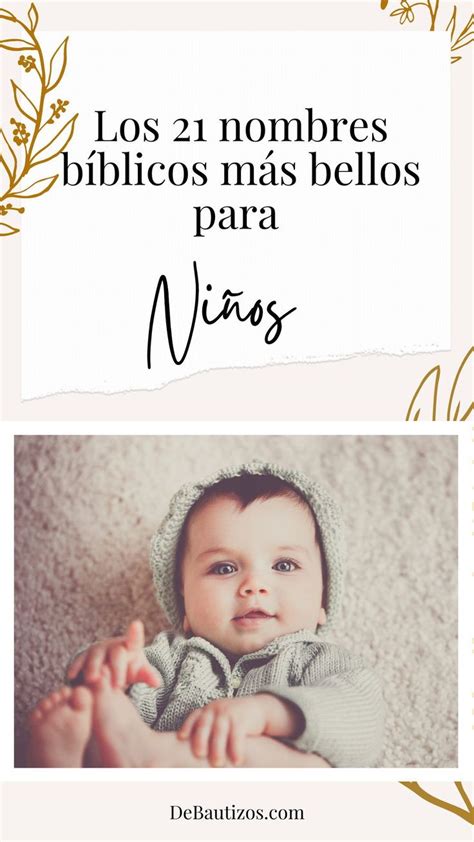 21 Nombres Bíblicos Populares para Niños Descubre Su Origen y