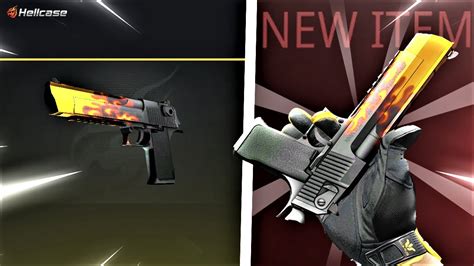 CS GO DESERT EAGLE BLAZE ALDIK FENAAA Hellcase YouTube