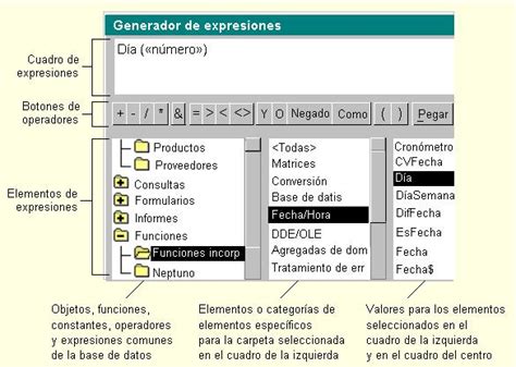 MICROSOFT ACCESS CARACTERISTICAS DE UNA BASE DE DATOS