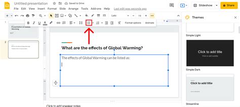 How To Add Bullet Points In Google Slides